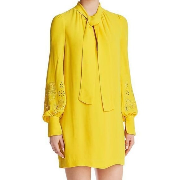 French Connection | Dresses | French Connection Womens Arimi Yellow ...